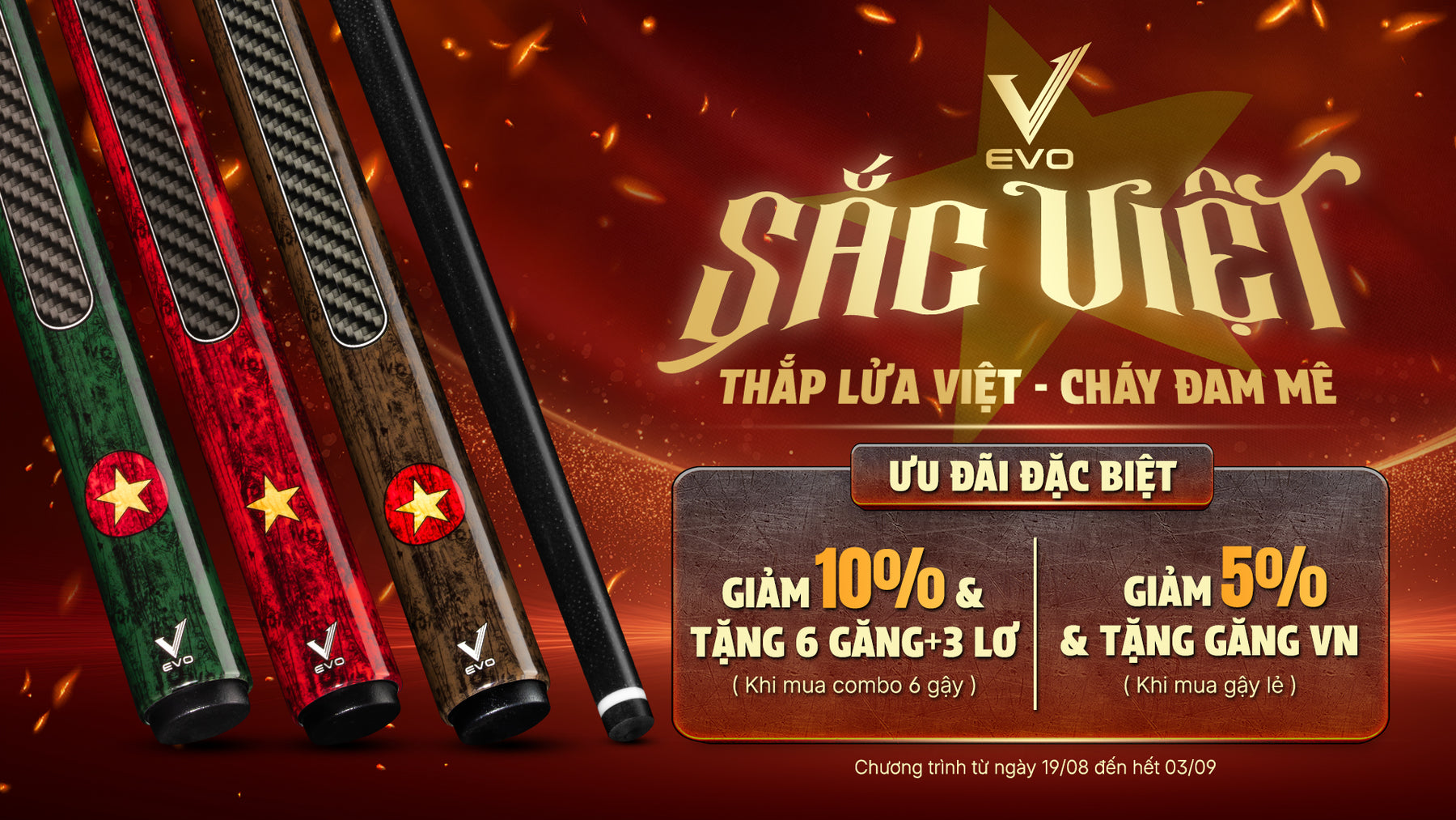 EVO Cues - THE EVOLUTION OF MODERN BILLIARDS – Evocues VN